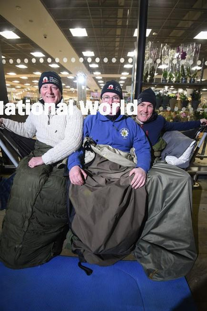 39689684-Veterans Peter Le Marinel, Alf Clempson and Dave Whitworth ...