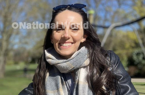 39691961-Great smile: Emily Proudlock enjoying a beautiful day Ward ...