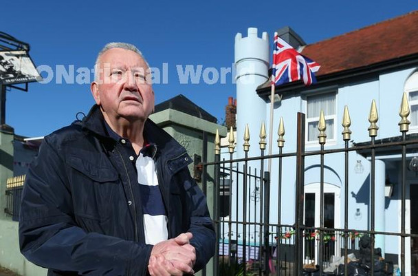 39696951-Publican John Molloy at the Castle Tavern, Somers Road ...