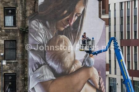 36767080-John Devlin 21 08 2018. GLASGOW. Sam Bates, aka Smug, an ...