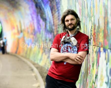 37993432-Pic Lisa Ferguson 25 07 2019 Colinton Tunnel Mural project ...