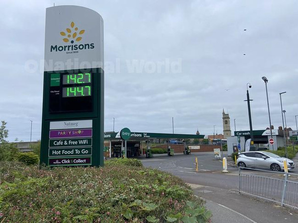 39724286-Morrisonss Petrol Station Hartlepool. Picture by FRANK REID ...