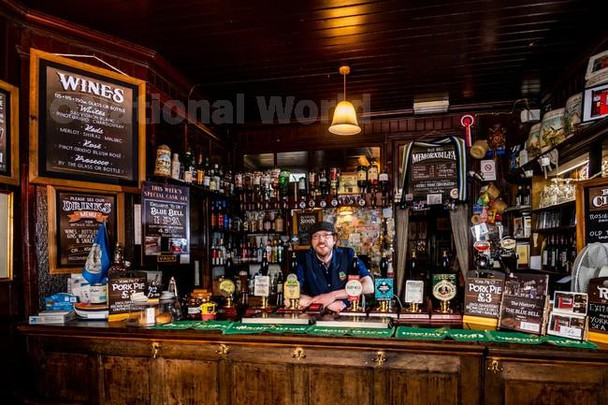 39732835-For Post Script - The Blue Bell, Fossgate, York. Pictured John ...