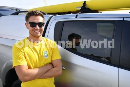 39545552-Lifeguard Alex Bell at Seaton Carew. Picture by FRANK REID ...