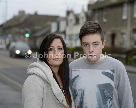 29644803-Sean McCleary and mother Angelina McCleary Sean hit by a car ...