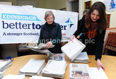 27036429-22 02 14, TSPL, Scotsman, Scotland on Sunday. Better Together ...