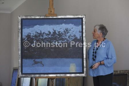 28320510-Picture Toby Williams . Victoria Crow who exhibiting at the ...