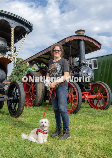 39856995-Gillian Peacock from Boroughbridge with her Marshall Traction ...