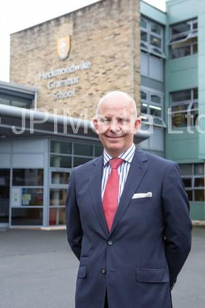 39114466-Head teacher Peter Roberts, at Heckmondwike Grammar School ...