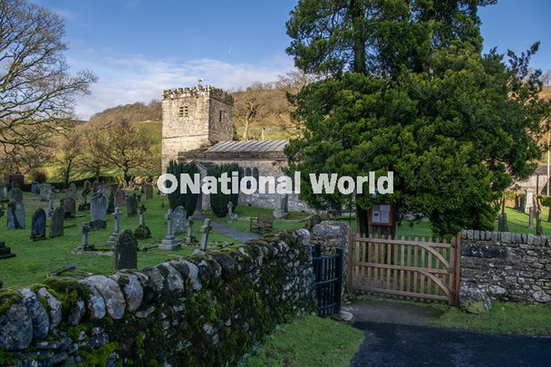 39914170-St Michaels and All Angels Church in Hubberholme photographed ...