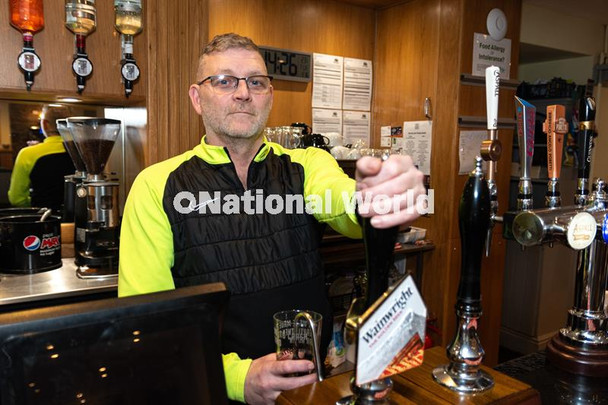 39918306-New Landlord Lee Wright inside the Hapton Inn. Photo: Kelvin ...