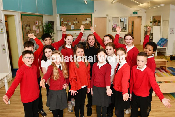 39931715-20-02-2024. Picture Michael Gillen. HALLGLEN. Hallglen Primary ...