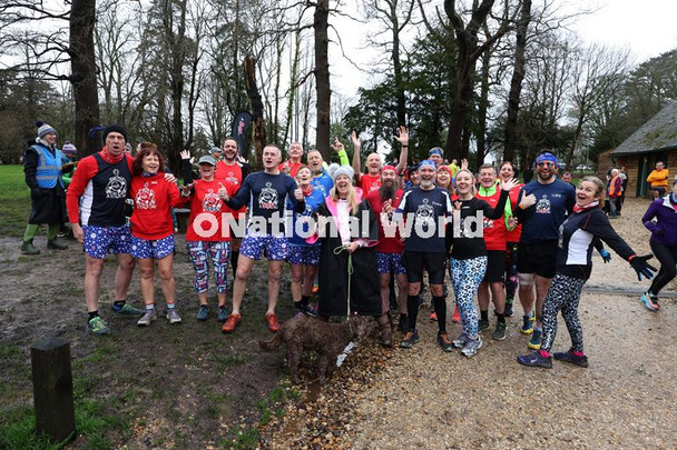 39936311-General views of Havant Parkrun, Hampshire. Pictured is the ...