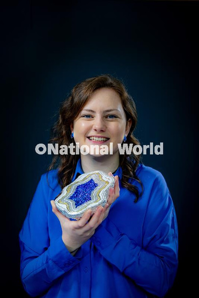 39955196-Holmbridge based silversmith and jeweller Alice Fry with her ...