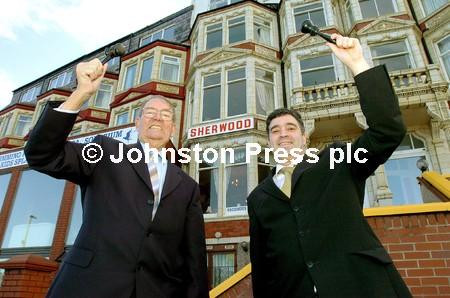 37572012-Metcalfs partners John Metcalf left and Hamze Ballout outside ...