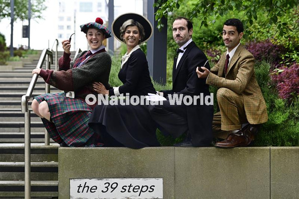 39977712-John Devlin 29/05/2024. GLASGOW. The 39 Steps, St Vincent's ...