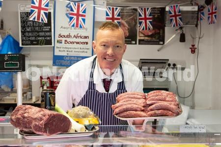 39451276-Butcher Nick Fielden with special sausages to mark Queen s ...