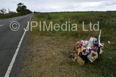 39099999-Scene of a fatal RTC near Eye Green. - National World | Newsprints