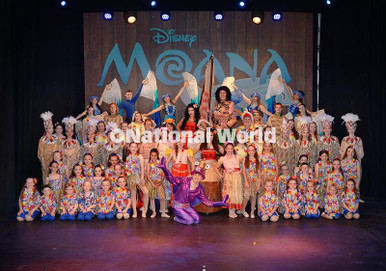 40344275-The cast of Gillian Banks Theatre School's production of Moana ...