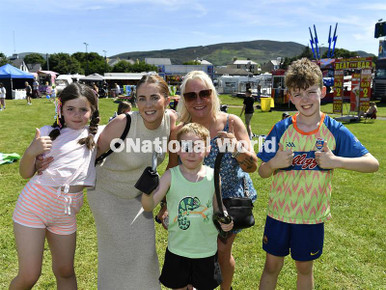 40353433-The McLaughlin’s and Harkin’s from Derry pictured at the Kids ...