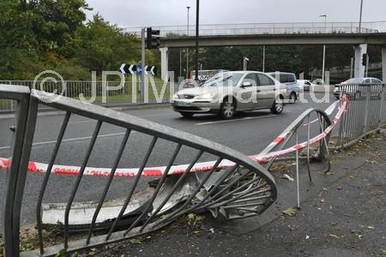 39159676-Damaged railings at Rhubarb Bridge - National World | Newsprints