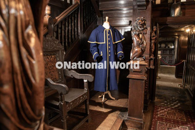 40359298-A coachmans outfit worn by actor Dino Fletcher displayed in ...