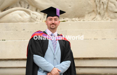 40361768-University of Portsmouth students at their graduation on ...