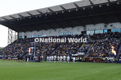 40364353-03-08-2025. Picture Michael Gillen. FALKIRK. Falkirk Stadium ...