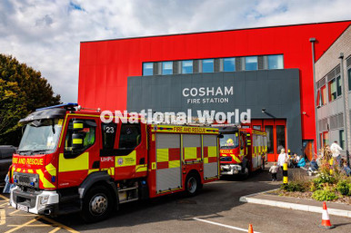 40386499-Title: Cosham Fire Station Open Day Pictured: General view of ...
