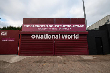 40393767-The new turnstiles of The Barnfield Construction Stand for ...