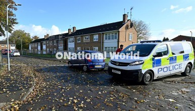40397360-Police and scene of crime officers at Lilleshall Crescent ...