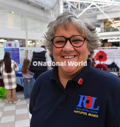 40398579-Sian Cameron Poppy Appeal Organiser. Picture by FRANK REID NEP ...
