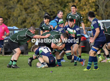 40399999-Monaghan’s Graham Crawford (7) and Darragh Todd grapple with ...