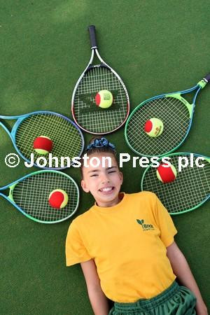 37821271-Tennis challenge at Moorland Tennis Club. Pictured is Kizzy ...