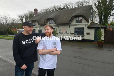 40428642-The Holly Bush Pub in Salt, where it is a hive of activity as ...