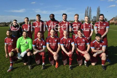 39362348-Thorpe Wood Rangers team with coach Keith Barsby. back Luke ...