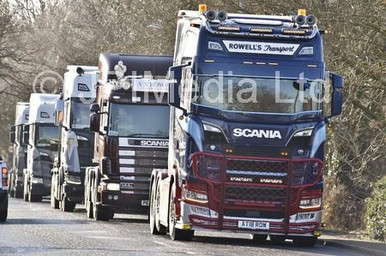 39327179-Jason Cowling funeral at St Thomas a Becket Church, Ramsey ...