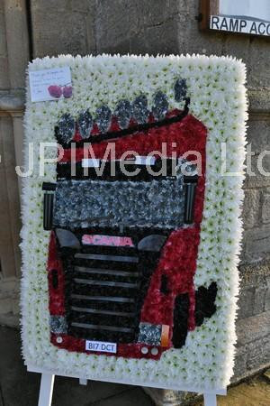 39327186-Jason Cowling funeral at St Thomas a Becket Church, Ramsey ...