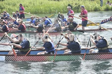 39471361-Dragon Boat Racing at the PCRC Rowing Course at Thorpe Meadows ...
