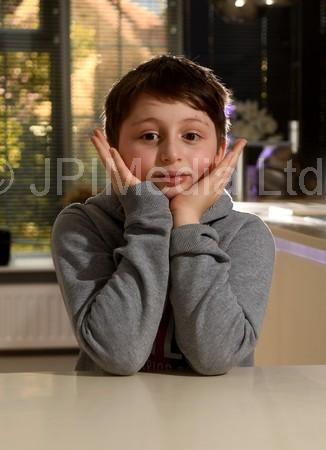 39374624-Joshua Lee aged 10 who suffers from Autism pictured at his ...