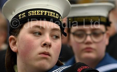39427543-HMS Sheffield 40th Anniversary service and parade, in ...