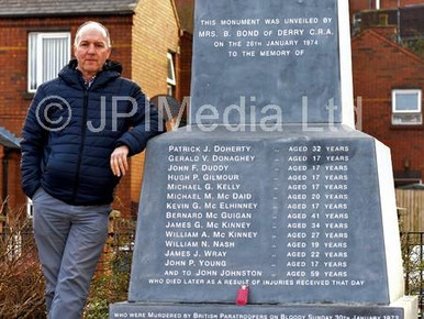 39332589-Tony Doherty, whose father Patrick was killed on Bloody Sunday ...