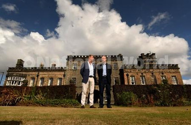 39553374-Historian Paul Jennings right and Graeme Lee pictured outside ...