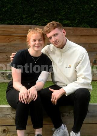 39554625-Cancer Sufferer Emily Land pictured with her boyfriend Ryan ...