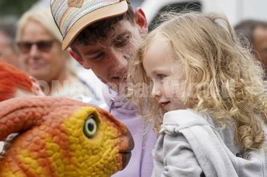 39555091-Dinosaurs in The Bullring in Wakefield. Picture Scott ...