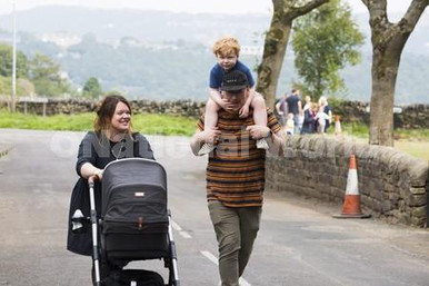 39555758-Norland Scarecrow Festival 2022. From the left, Melanie Tyson ...