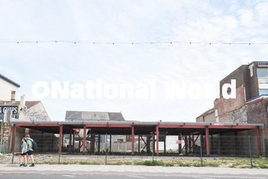 39481787-Empty buildings in Blackpool. Site of the proposed EasyHotel ...