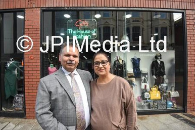 39368152-Sam Gill and Maryam Gill have opened a shop on Victoria St ...