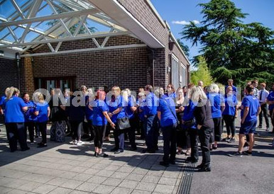 39542970-Gary Smy funeral at Portchester Crematorium, Potchester on ...