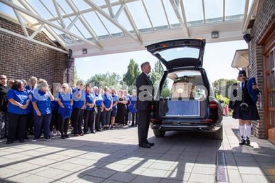 39542999-Gary Smy funeral at Portchester Crematorium, Potchester on ...